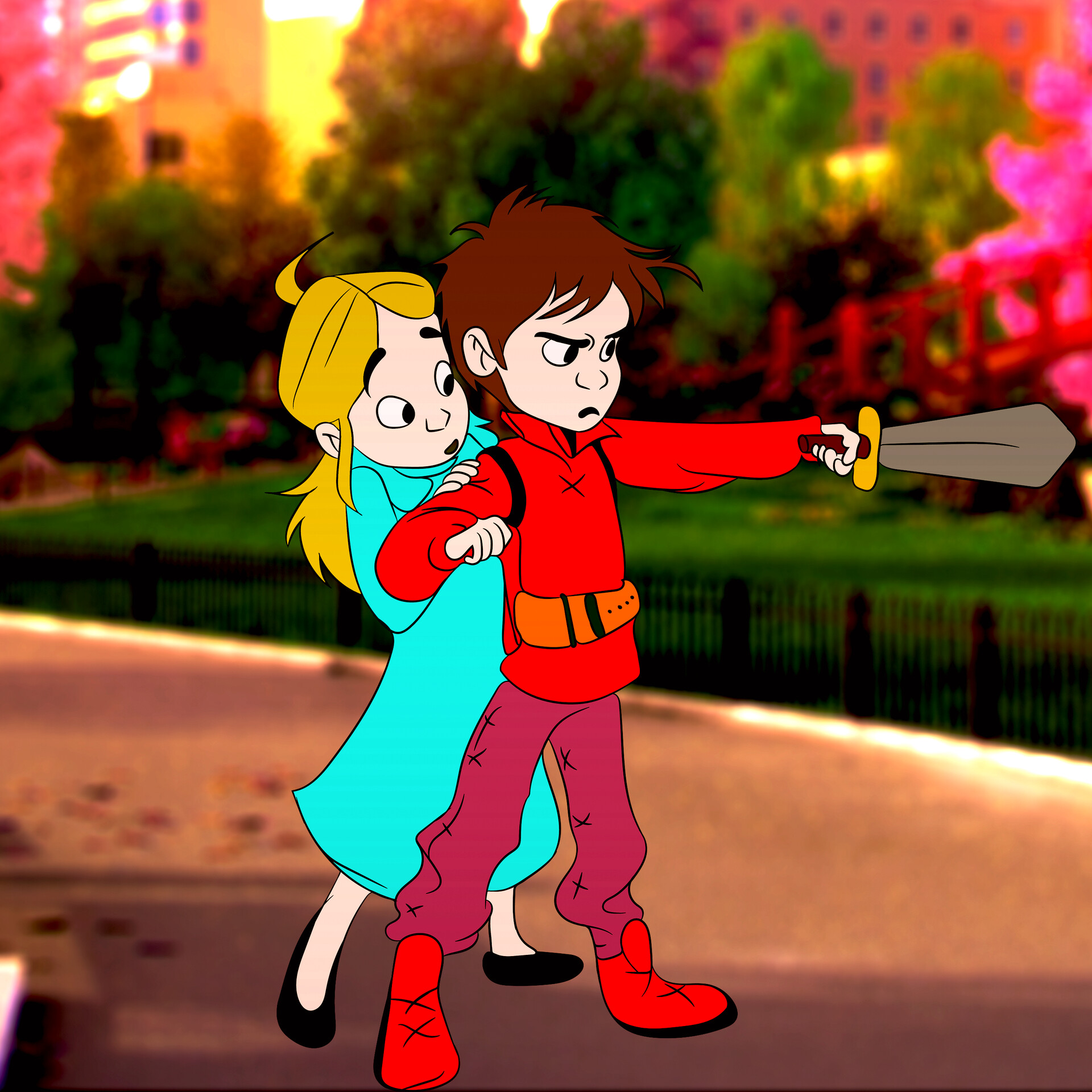 ArtStation - Illustrator cartoon