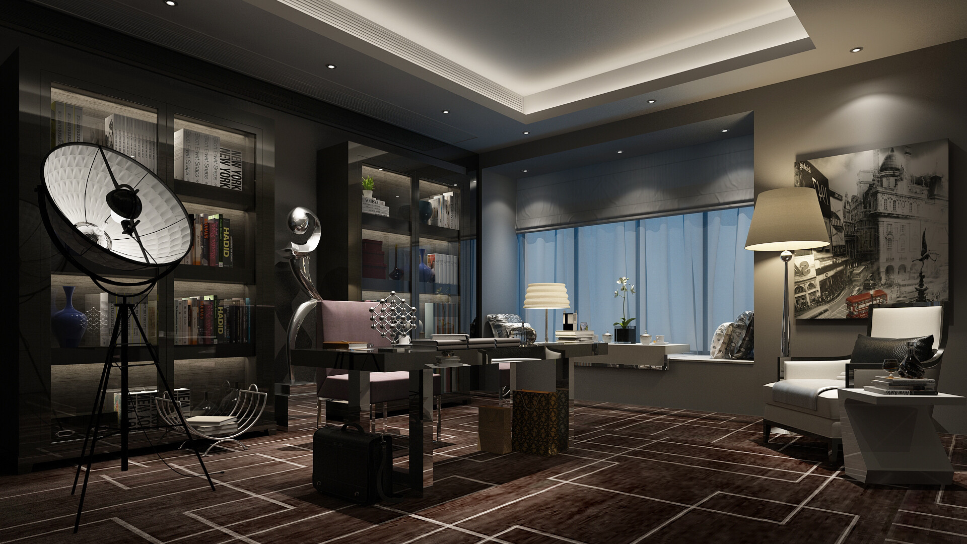 ArtStation - Study Room Interior