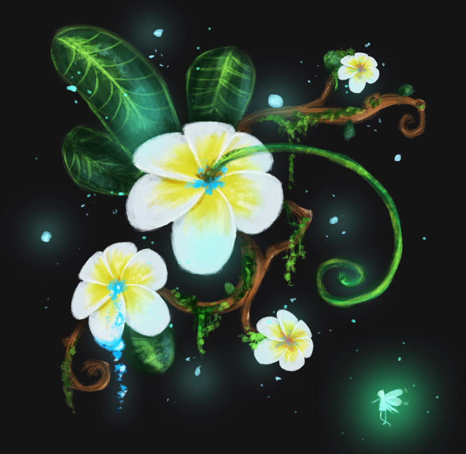 ArtStation - Flower magic