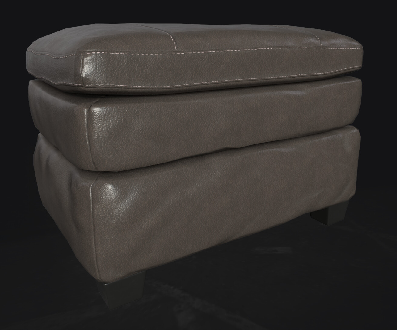 Caspian Fortune - Gleason Chair Ottoman