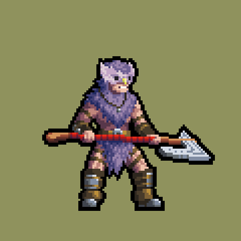 ArtStation - Human Barbarian Version 2