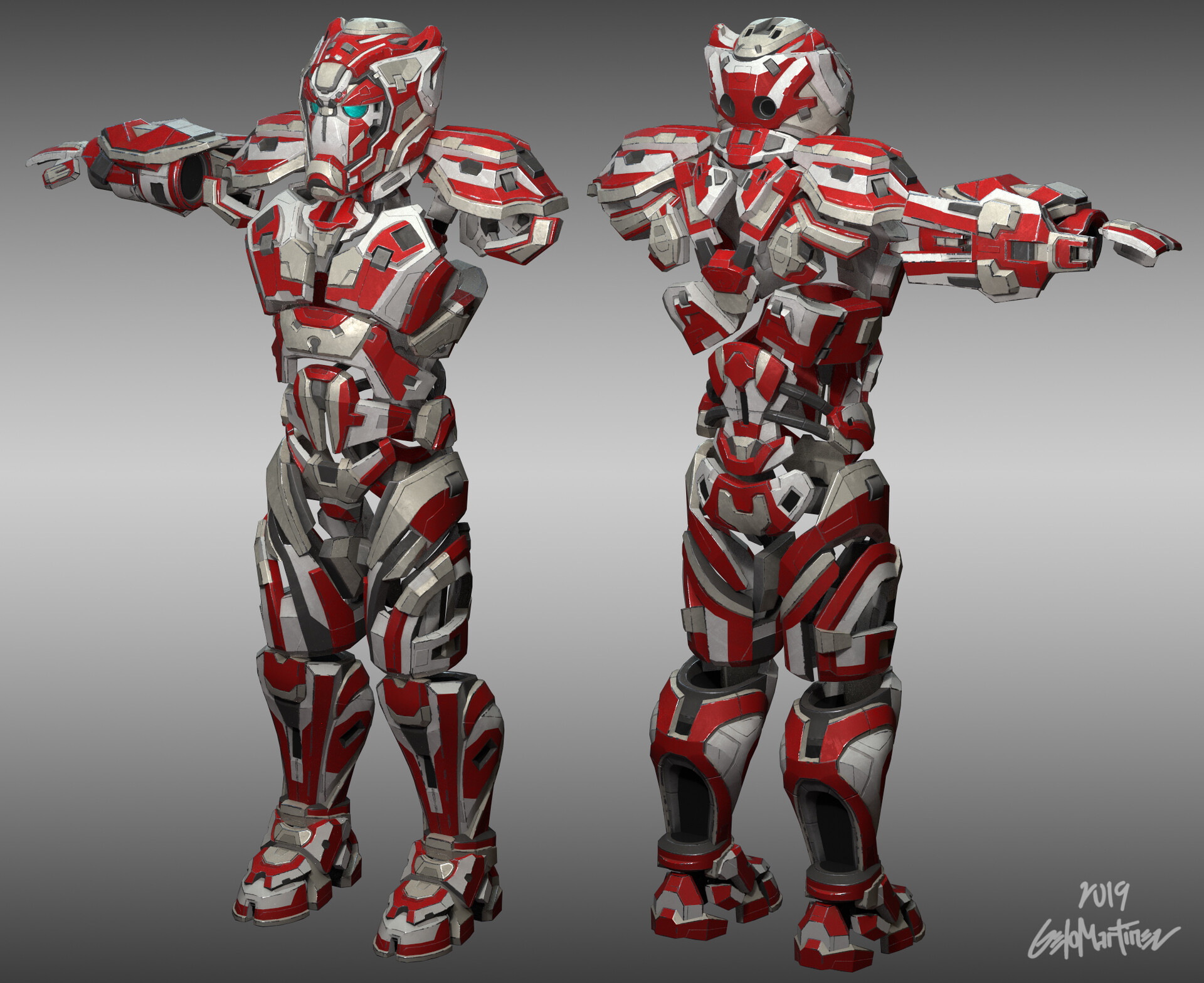 ArtStation - SciFi Armor 2