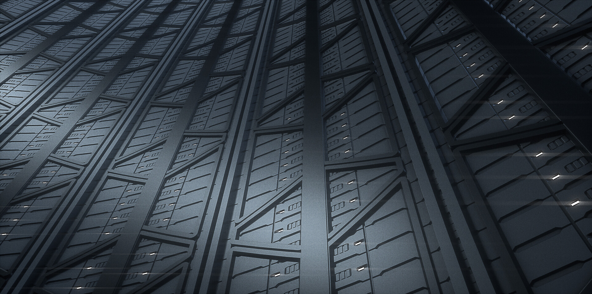 ArtStation - Sci_Fi Wall Panel