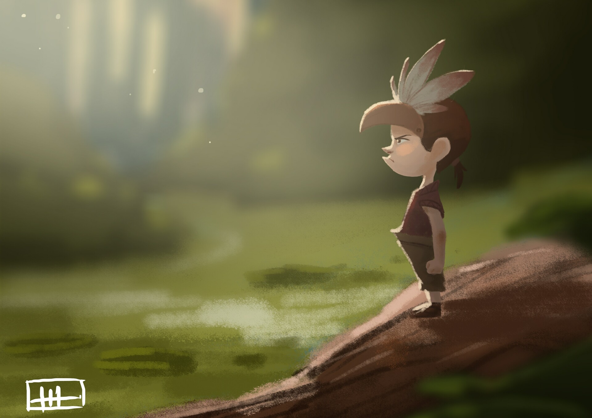 ArtStation - Batang Agila , concept art