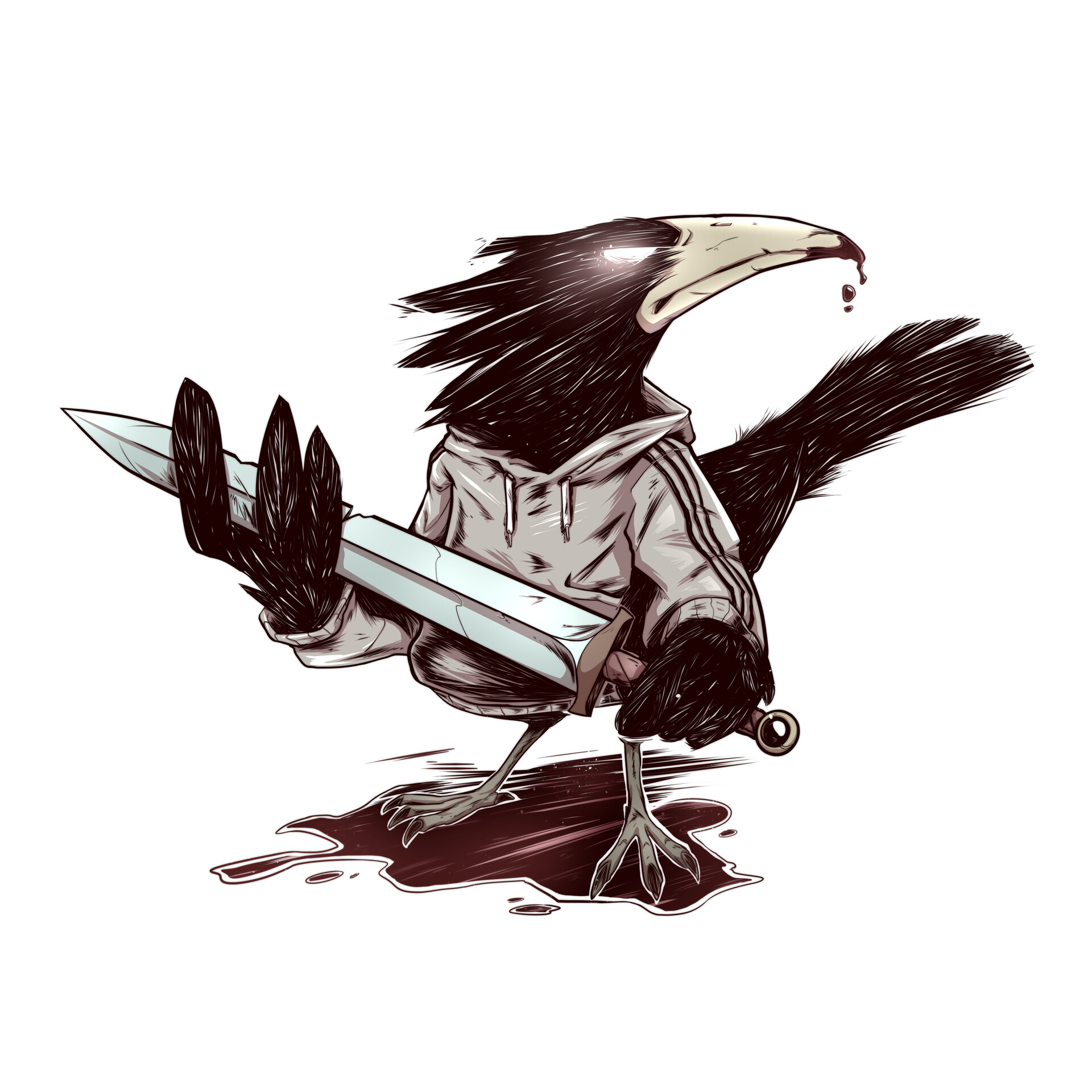 ArtStation - #drawthisinyourstyle | Dimitris Pantazis - Murder Crow