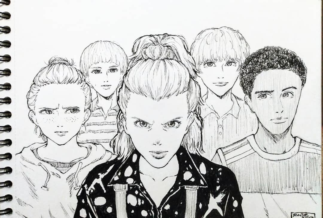 ArtStation - Stranger Things 3