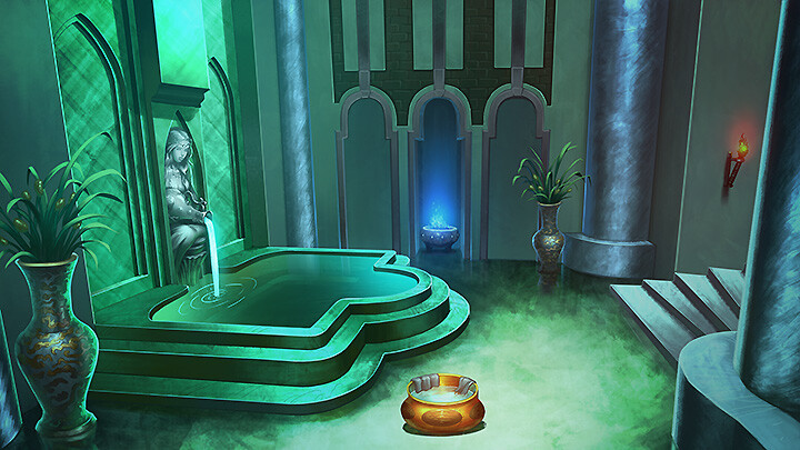 ArtStation - THE WATER TEMPLE of LIGHT