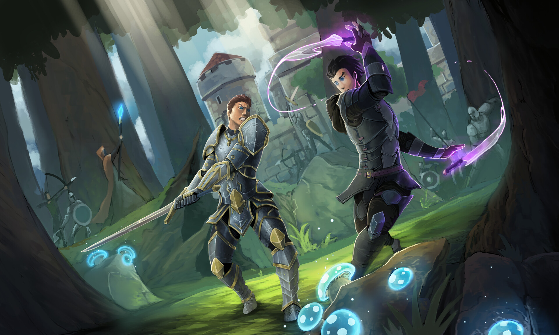 ArtStation - OATH Battle Scene