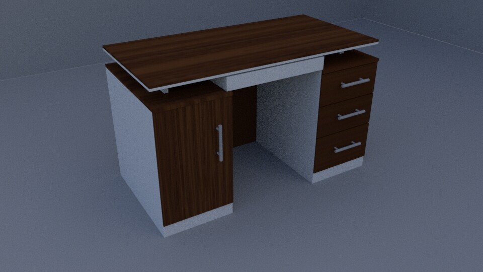 ArtStation - Office Table 3D Model
