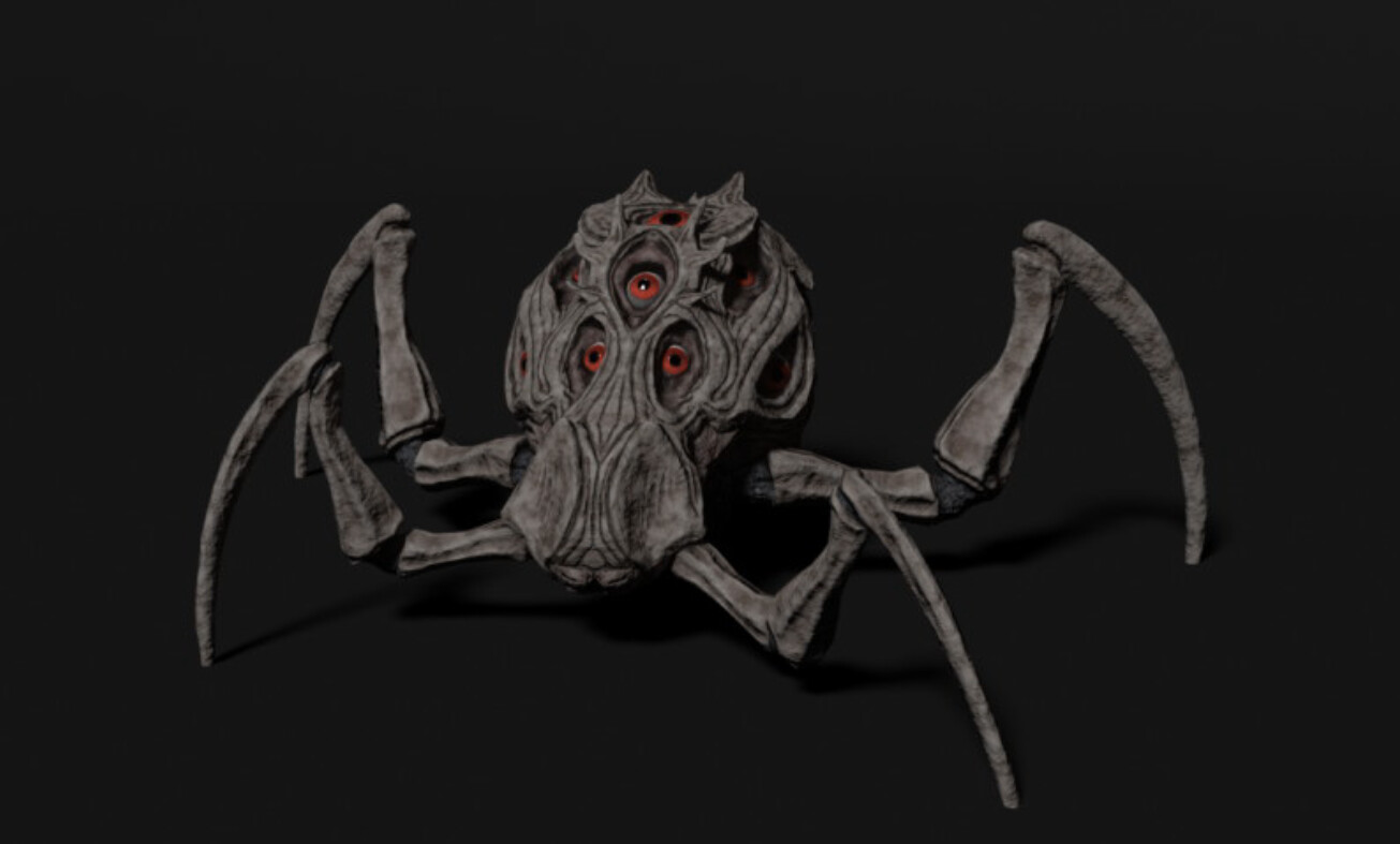 ArtStation - Spooky Spider