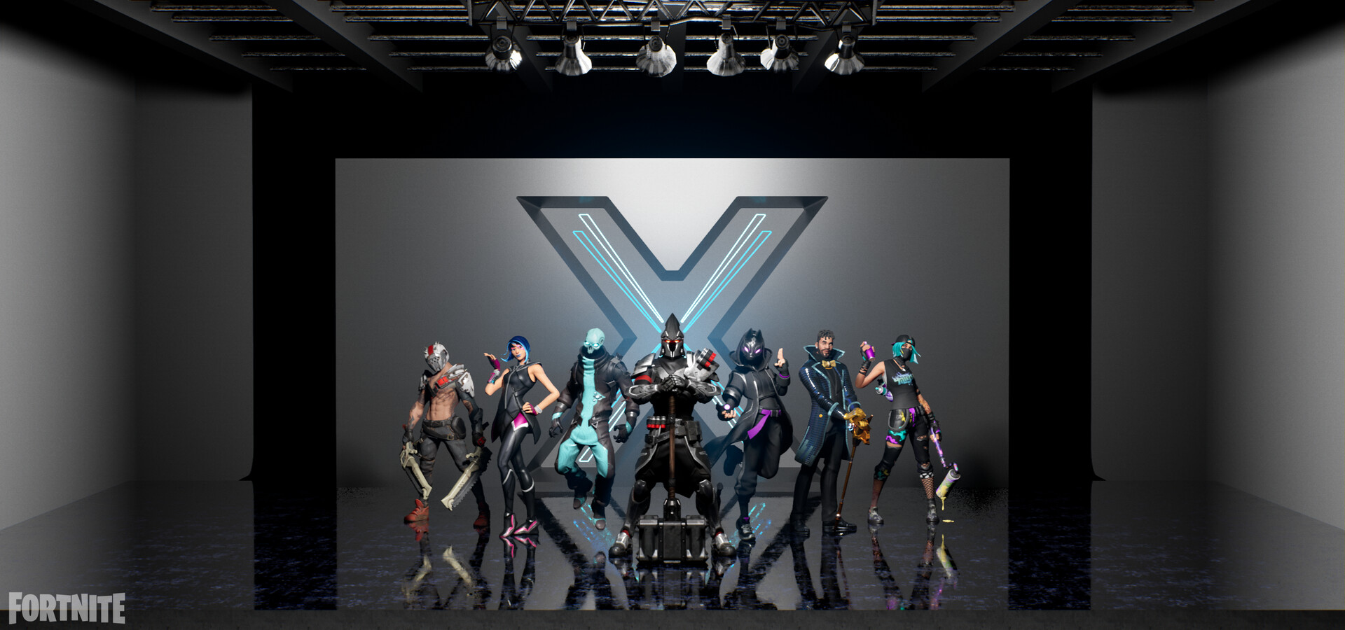 Jonathan Criner - Fortnite | Key Art - Season X