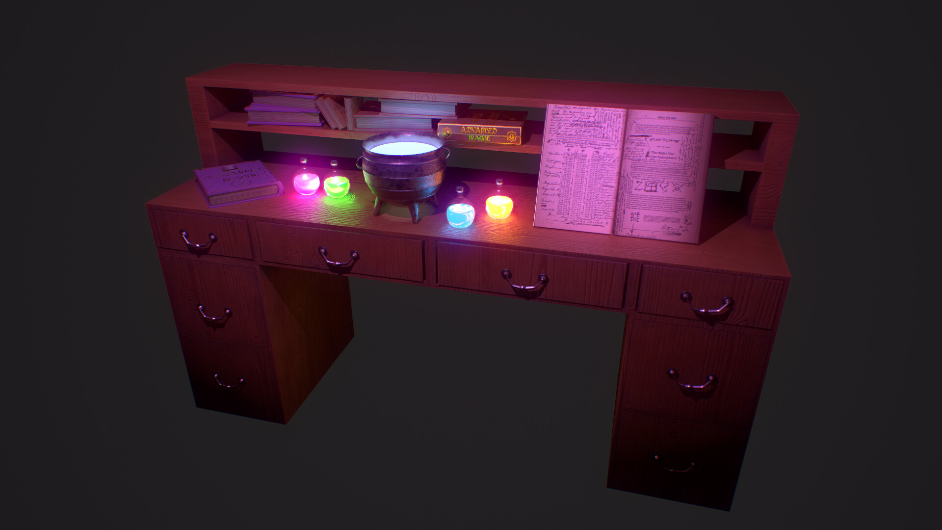ArtStation - Alchemy Room - Props