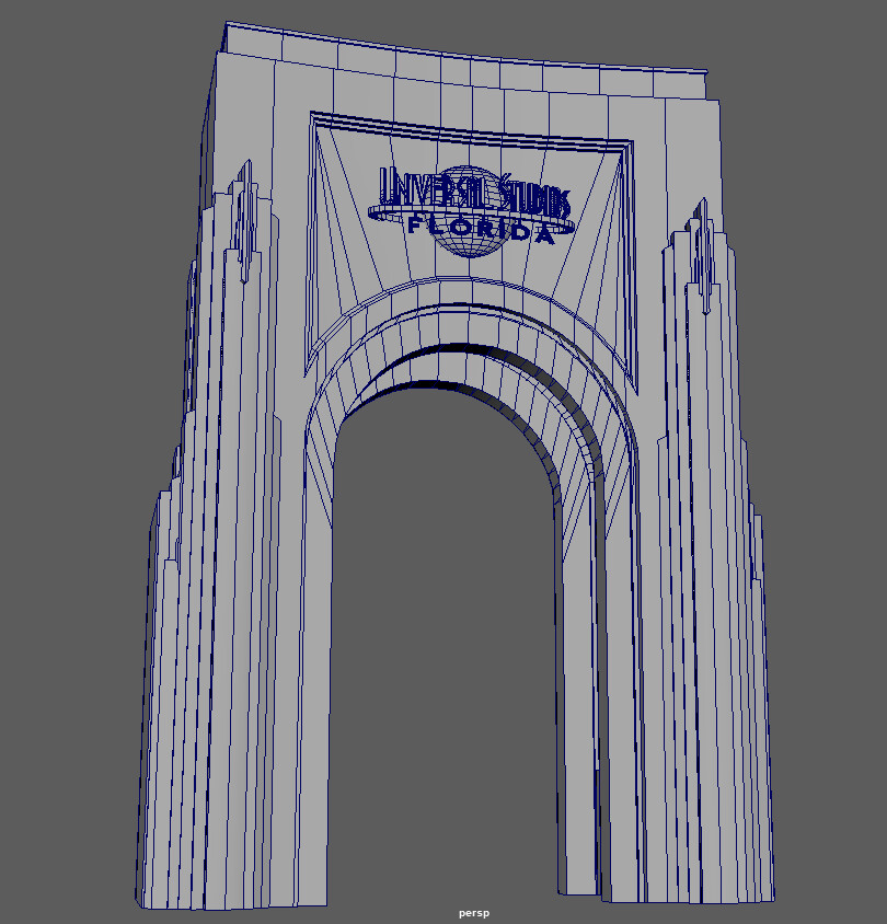 ArtStation - Universal Studios Florida Archway
