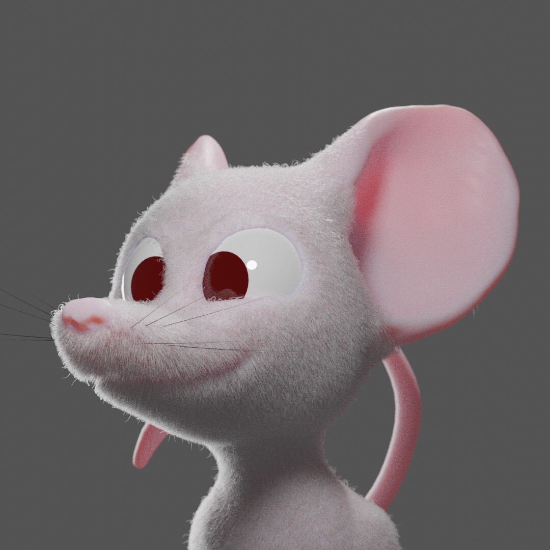ArtStation - White rat