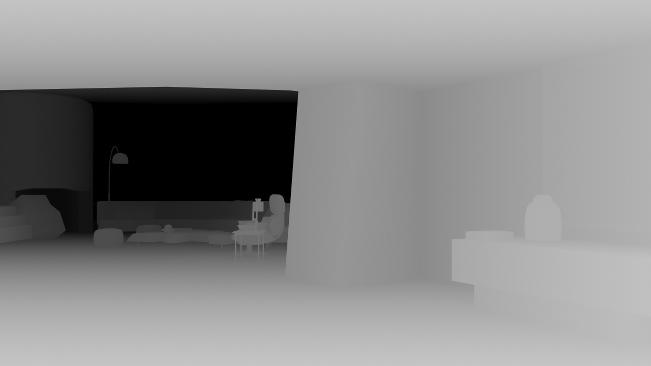 Fernando Catón - Stark Mansion Living Room (Night) - Render Passes