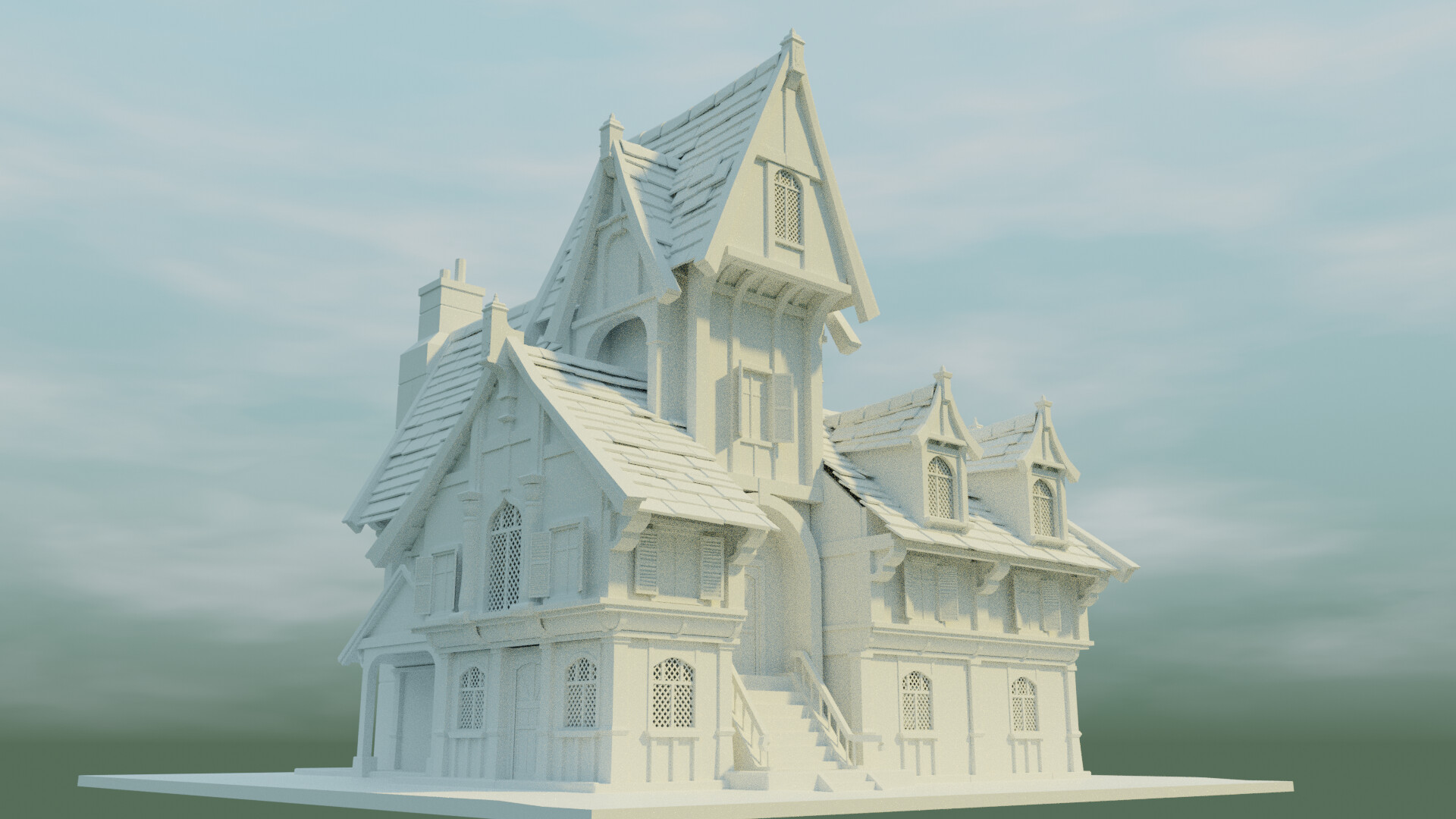 ArtStation - Medieval gray meshes