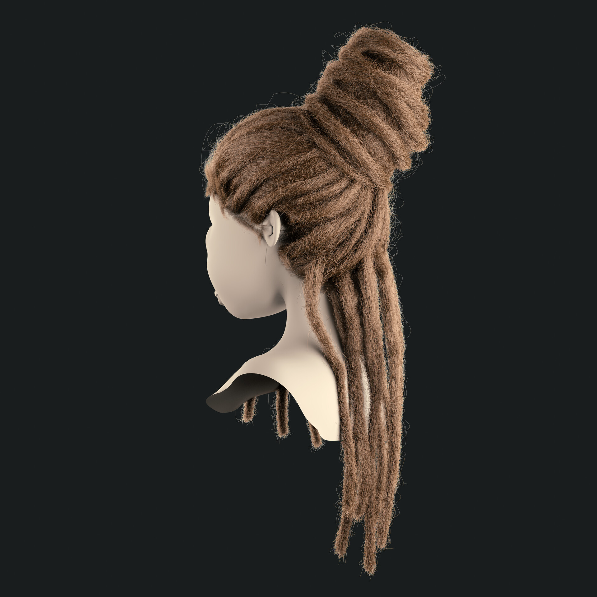 ArtStation - dreadlocks