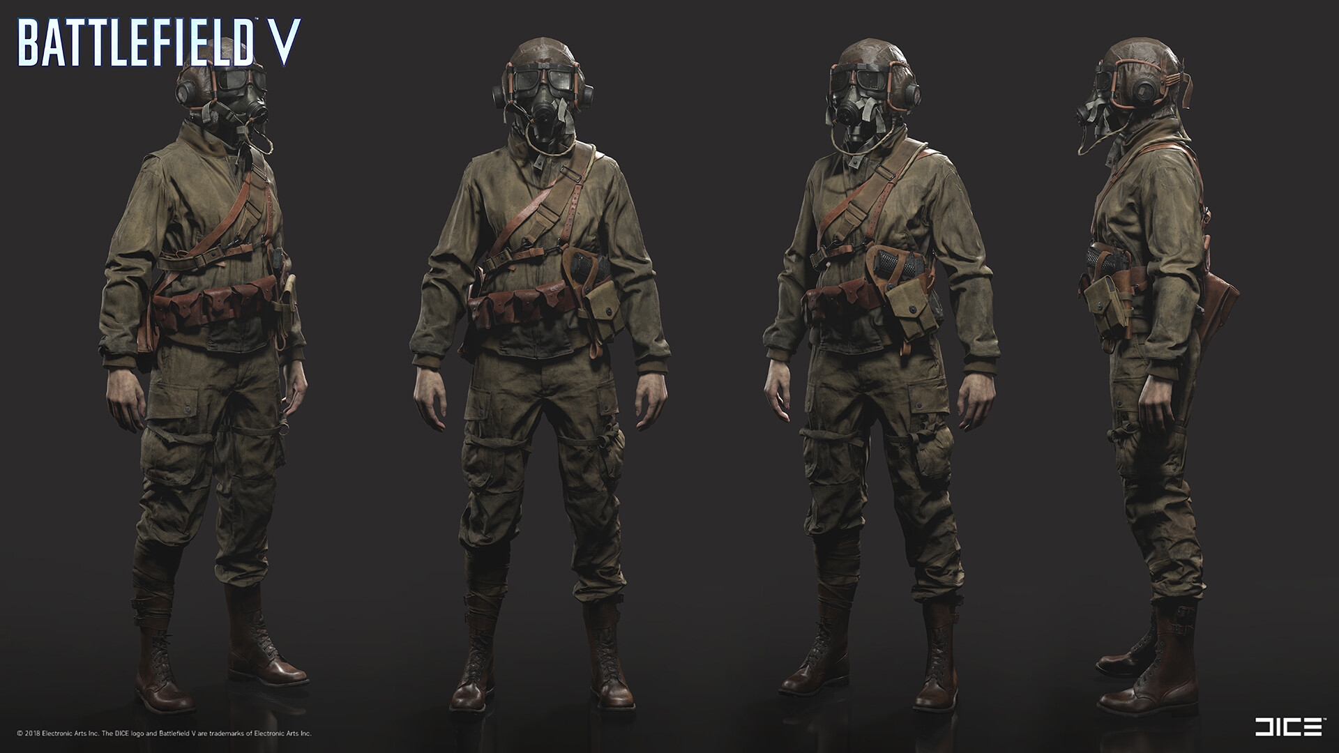 EA DICE - Battlefield V - Characters and Soldiers