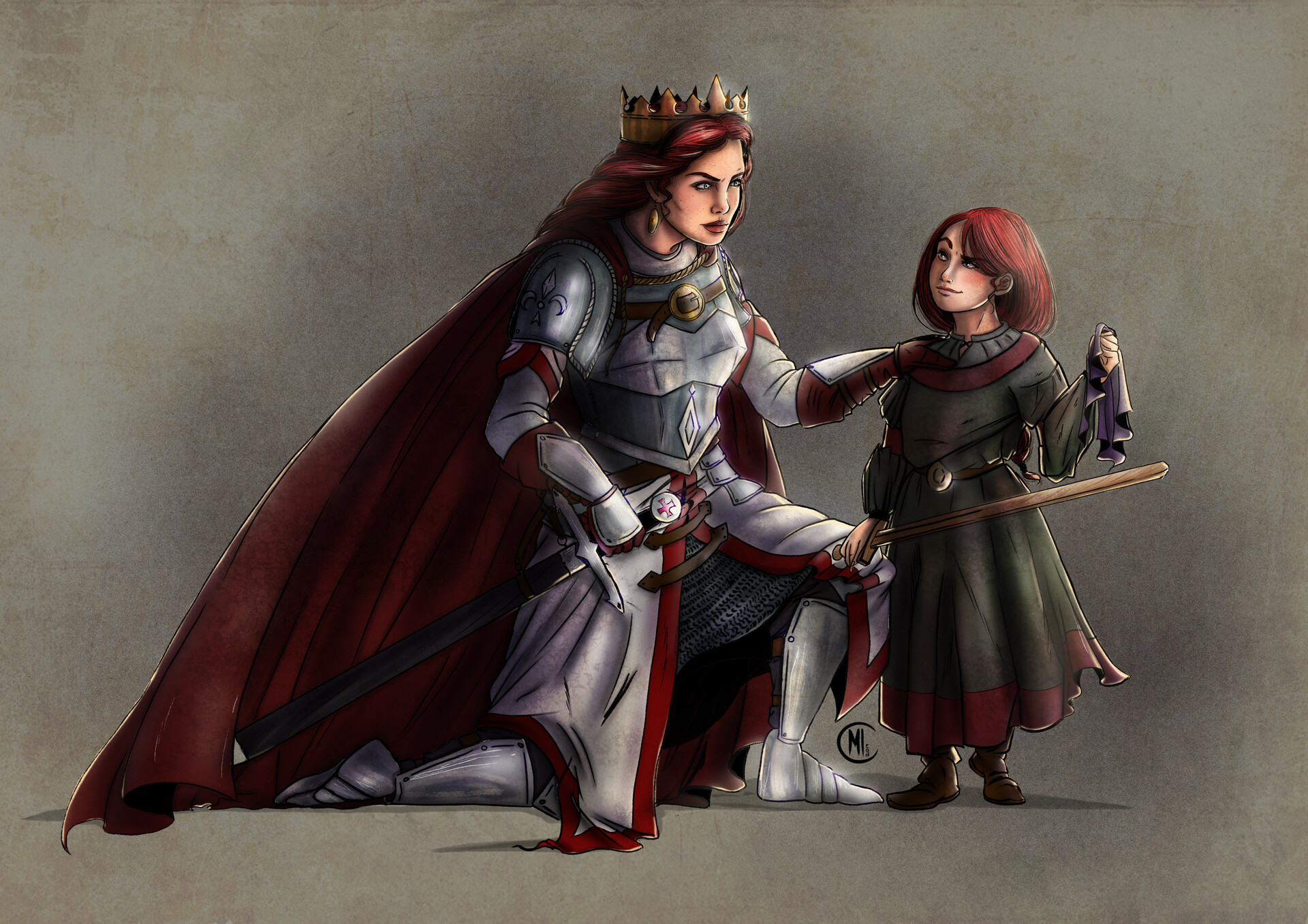 Maribel Calderón - THE GIRL AND THE QUEEN: A LOOK AT THE FUTURE