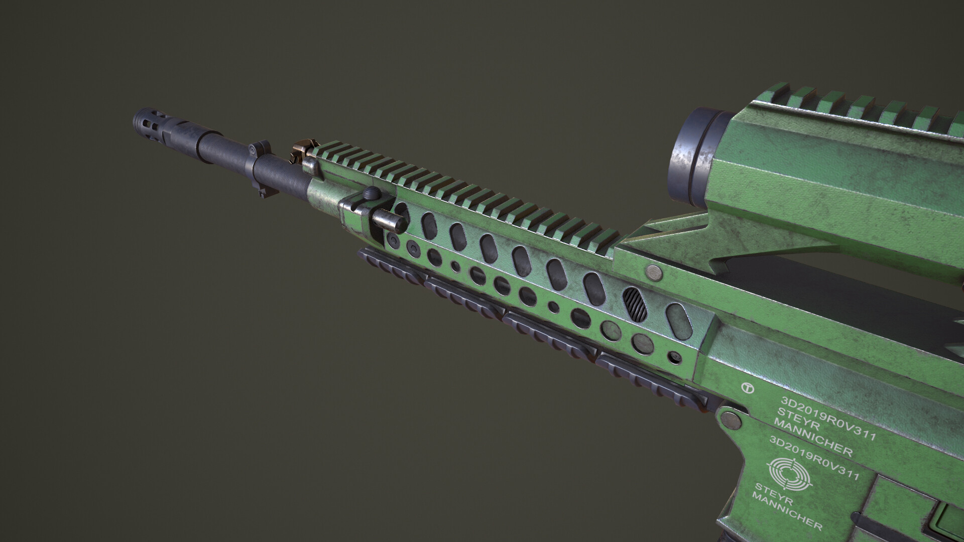 Rowell Caliwag - RS 556 Assault Rifle