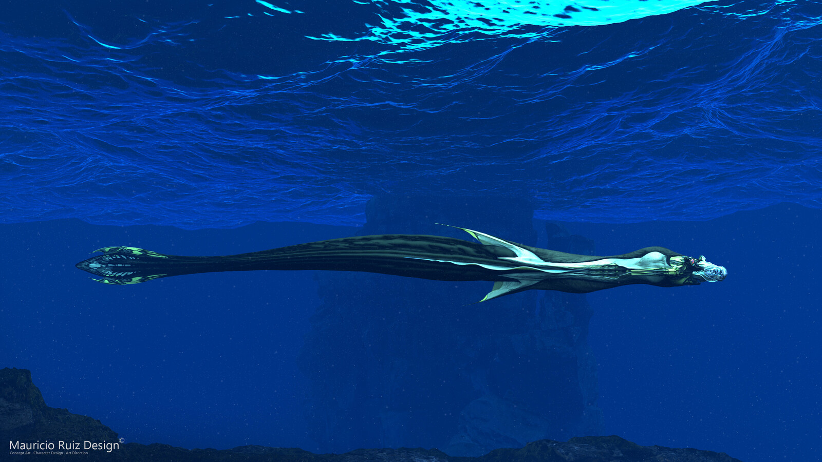 Mauricio Ruiz Design - The Demon Fish - Coastal Habitat