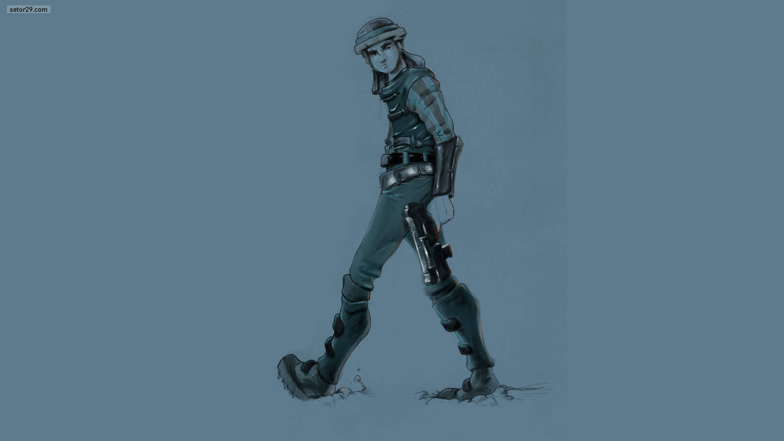 ArtStation - Soldado de elite