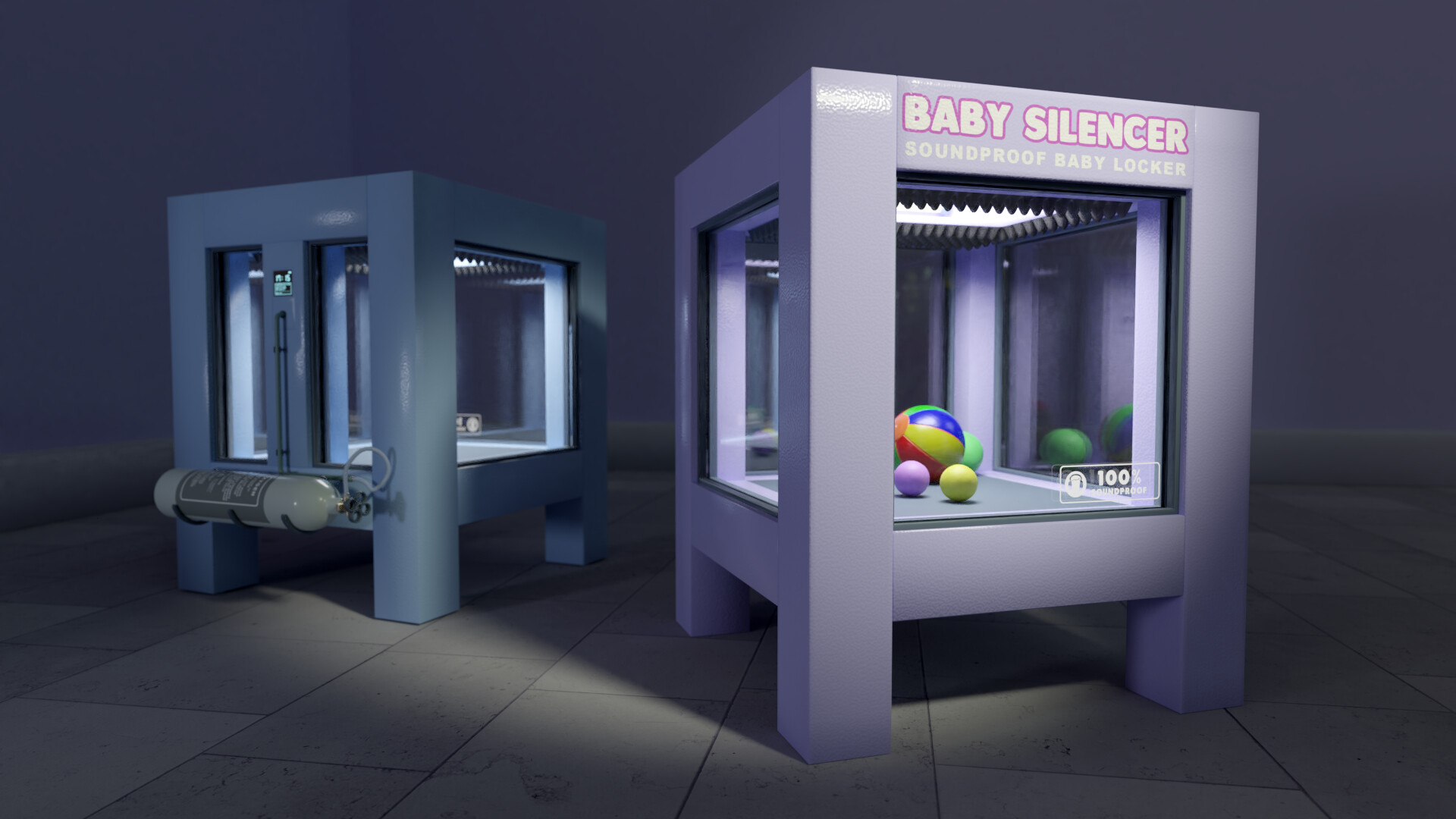 Alexander Weidner - Baby Silencer : Soundproof Baby Locker