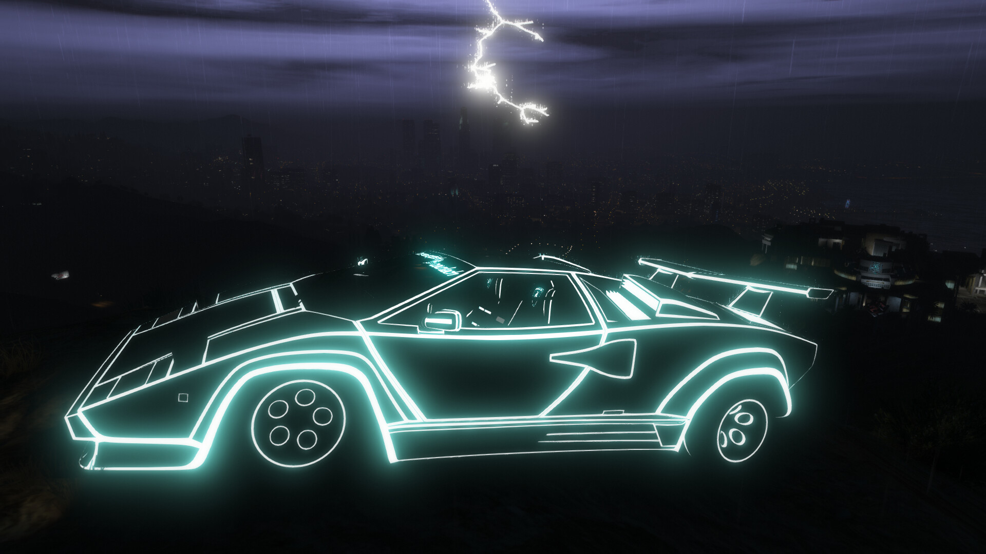 Tron Style Cars