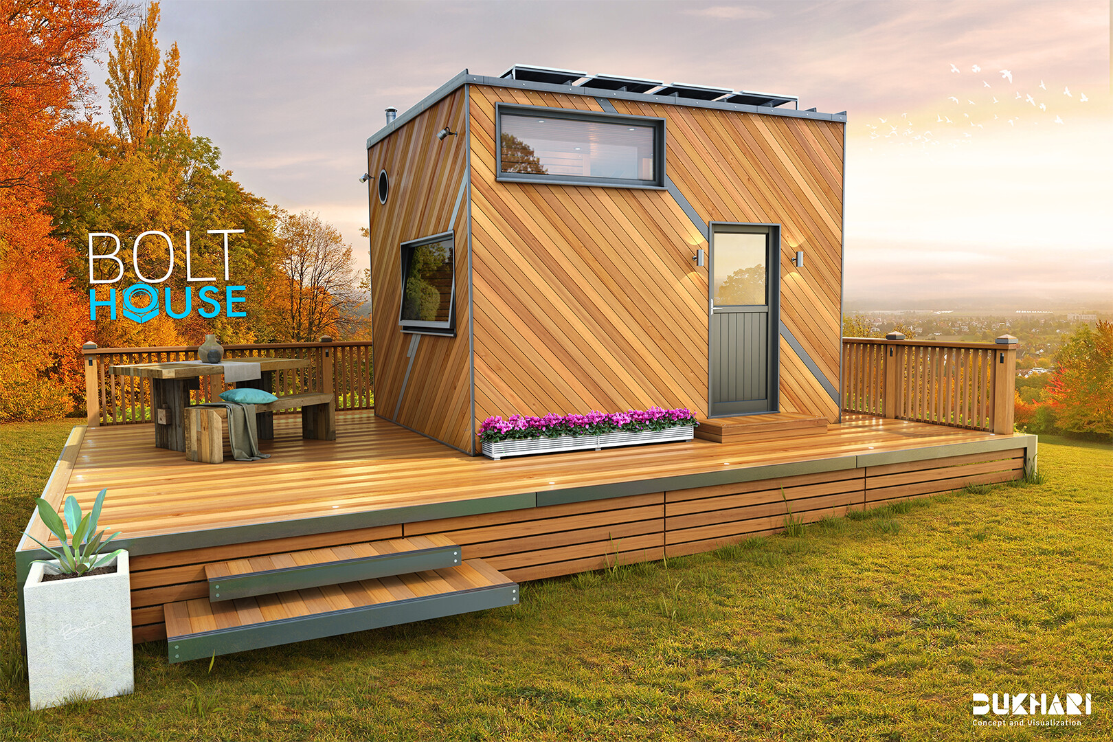 Bukhari Torro - Self-Sustainable Tiny House