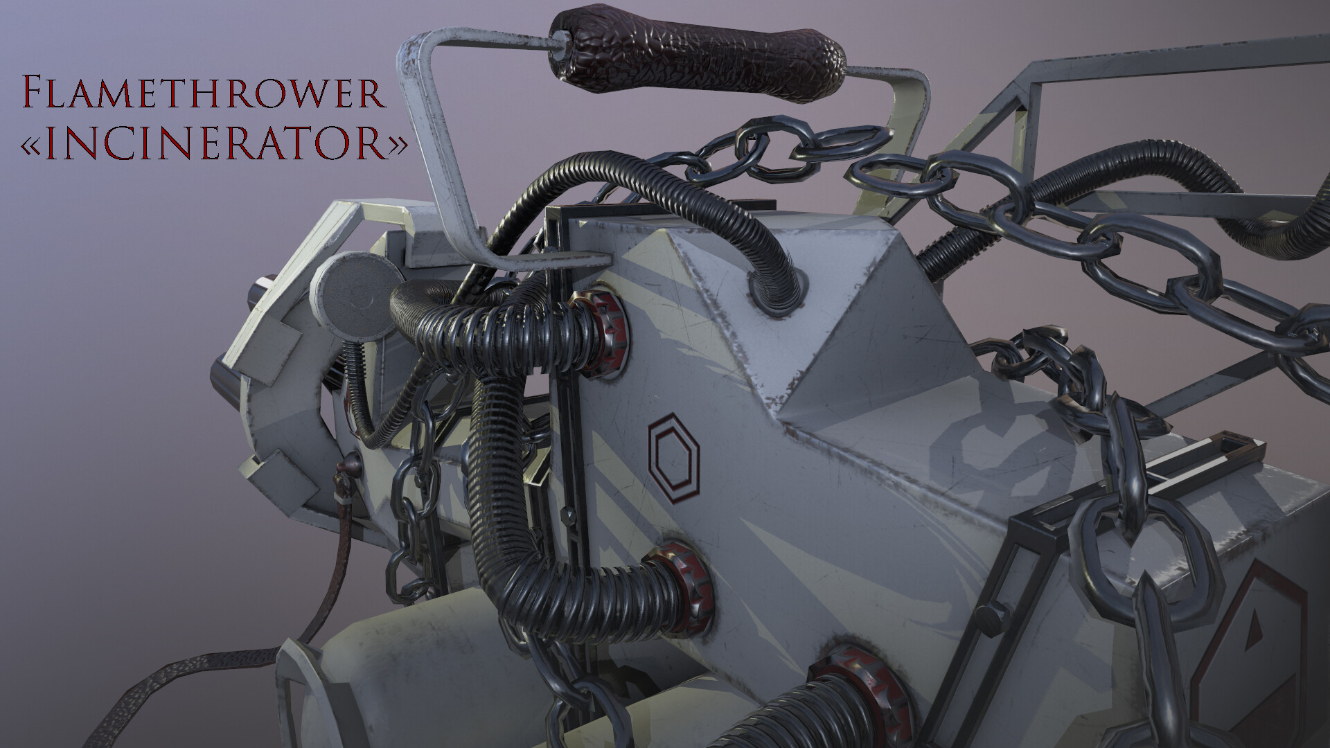 ArtStation - Flamethrower "INCINERATOR"