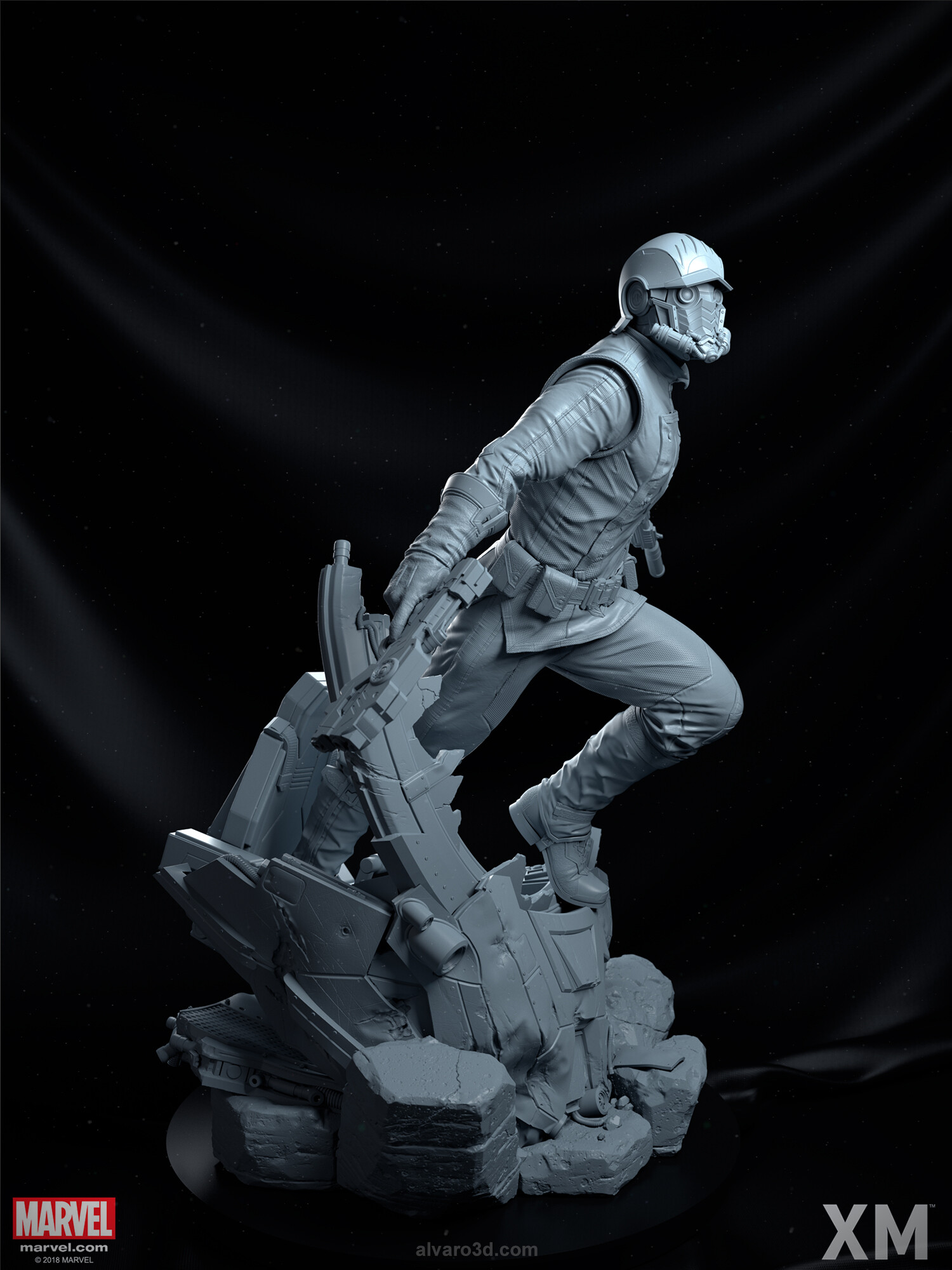 Alvaro Ribeiro - XM Studios - Star-Lord Statue