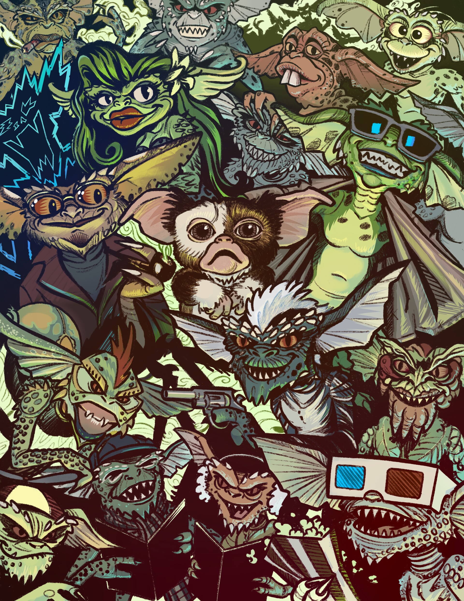 Gremlins Art