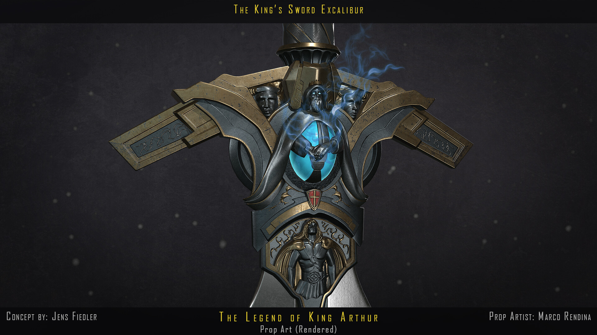 ArtStation - The King's Sword Excalibur