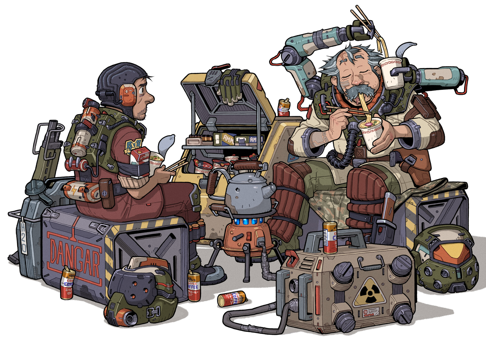 ArtStation - Lunch Break - LancerRPG