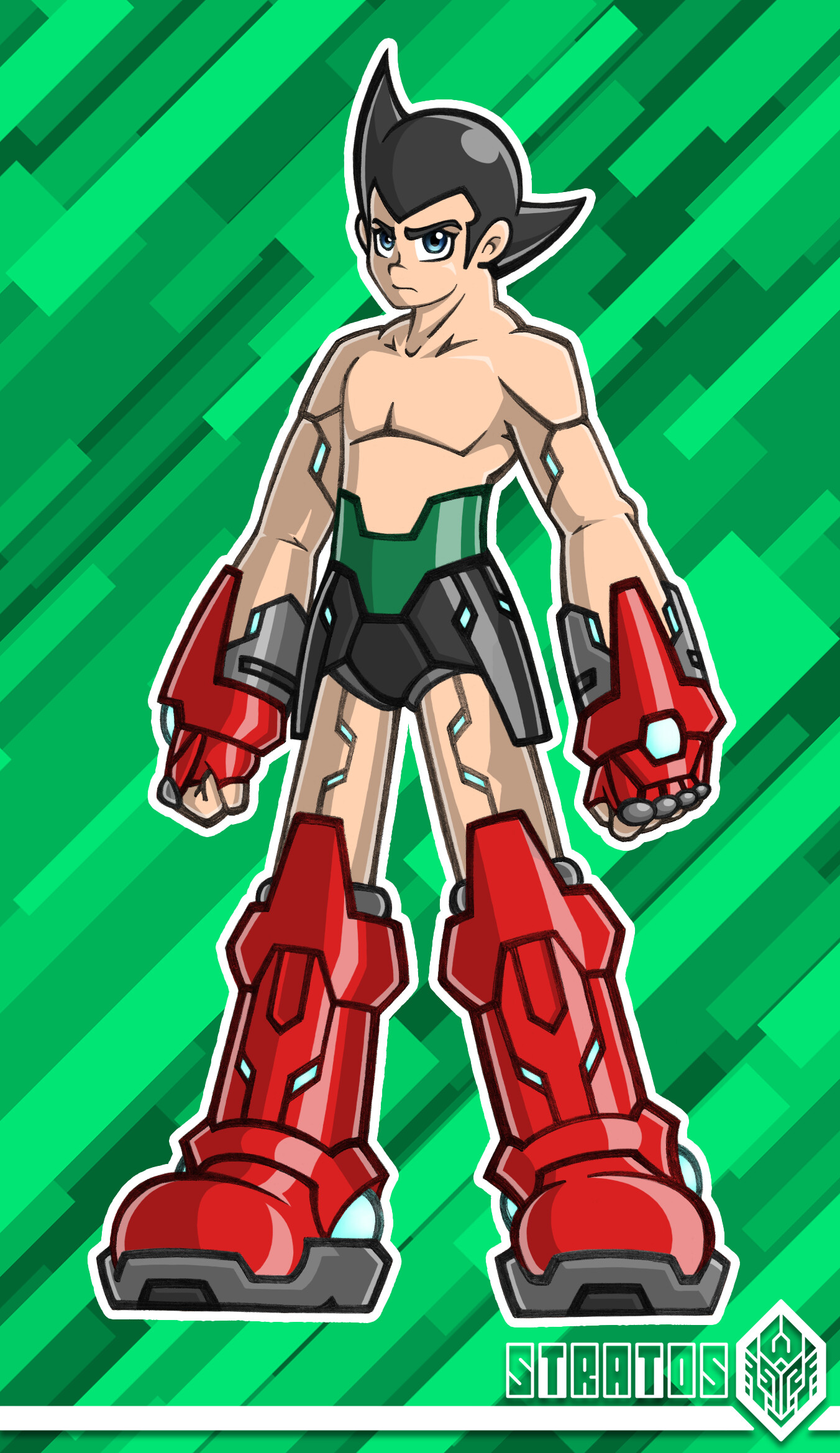 ArtStation - Astroboy's Upgrade