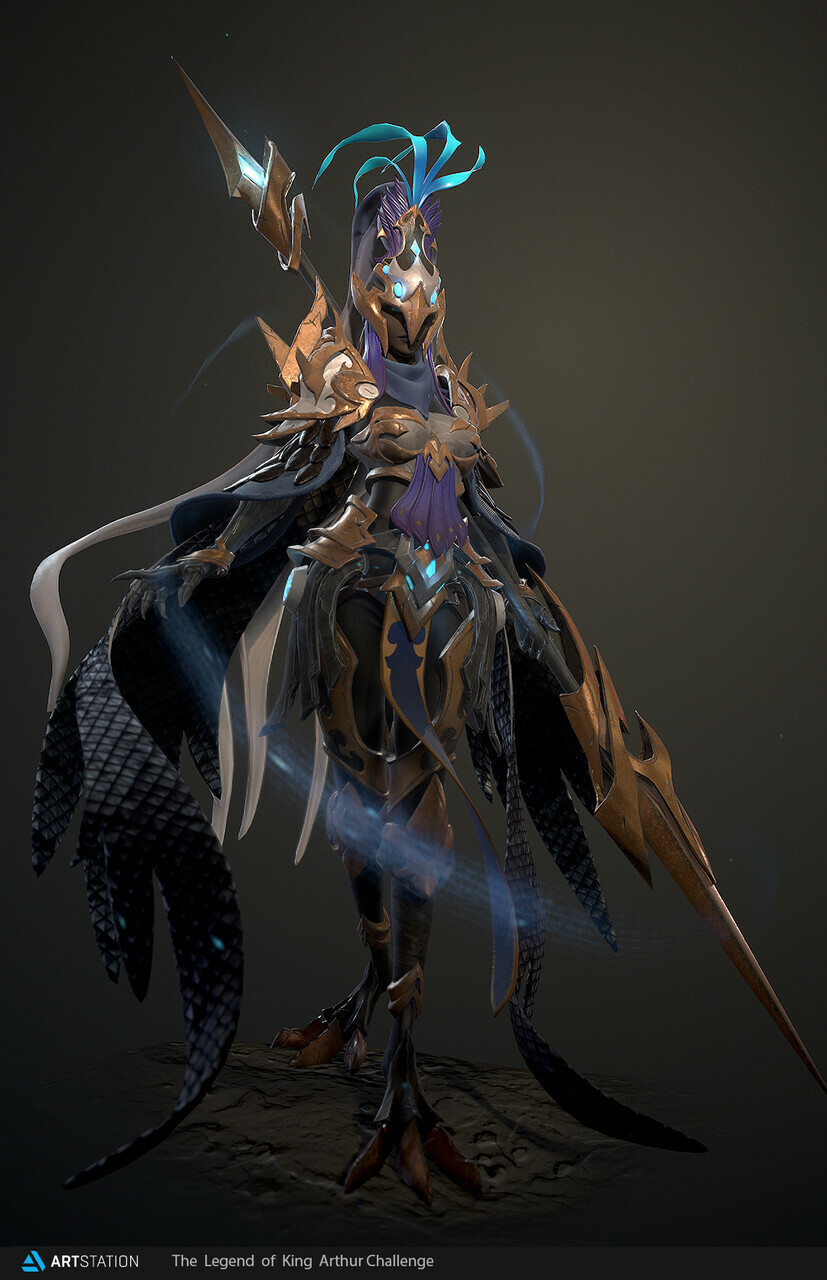 ArtStation - The Legend of King Arthur: Sir Lancelot