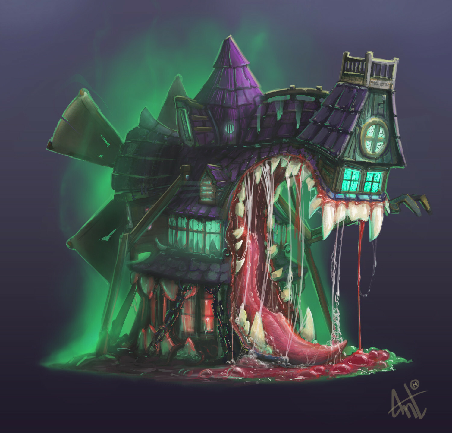 monster house concept