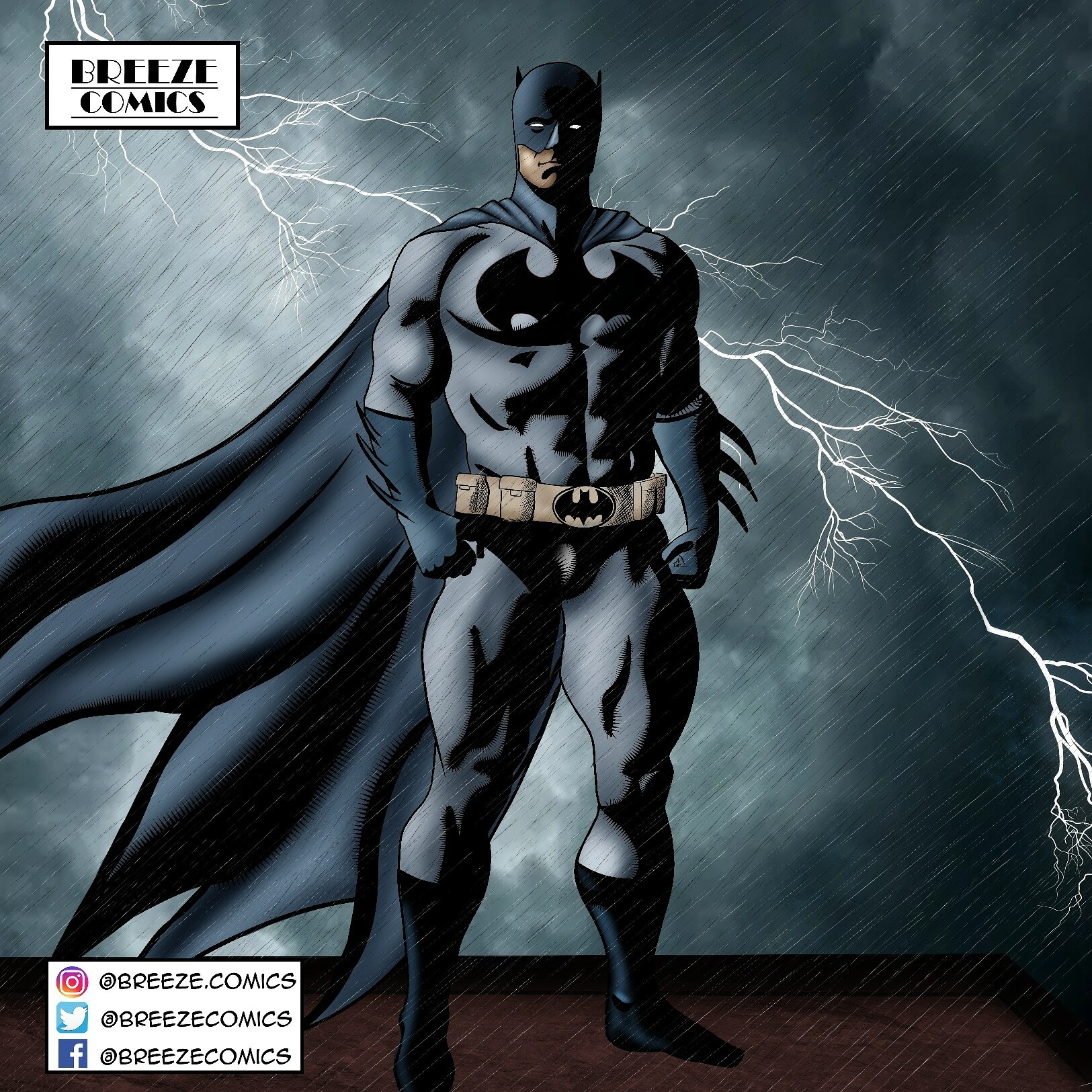 ArtStation - Batman fan art piece