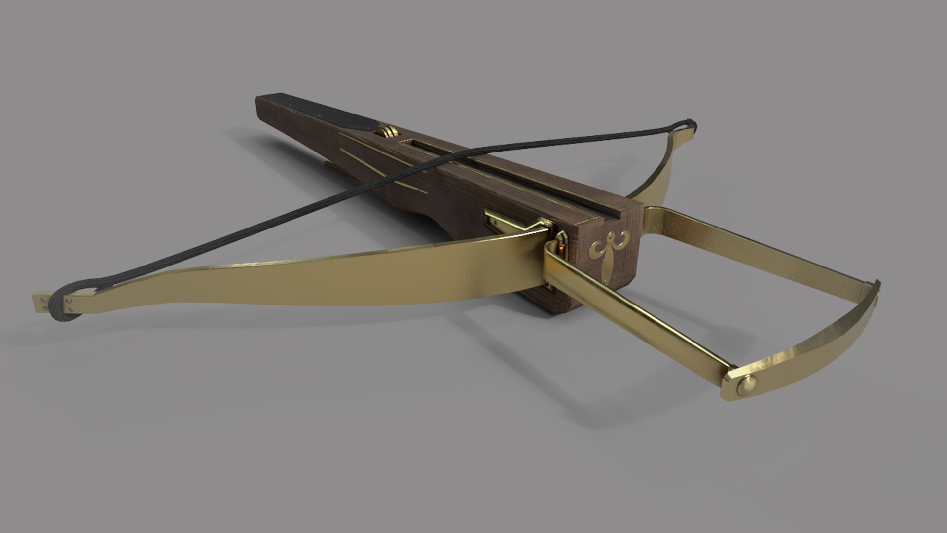 Dean Gothard - Medieval crossbow with Royal re skin