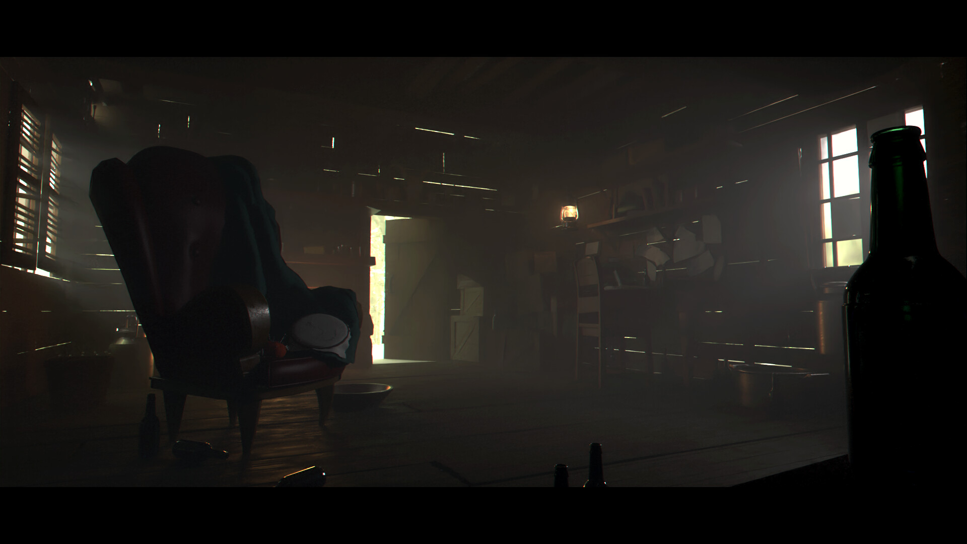 ArtStation - Rustic Old Cabin Renderman Challenge 2019