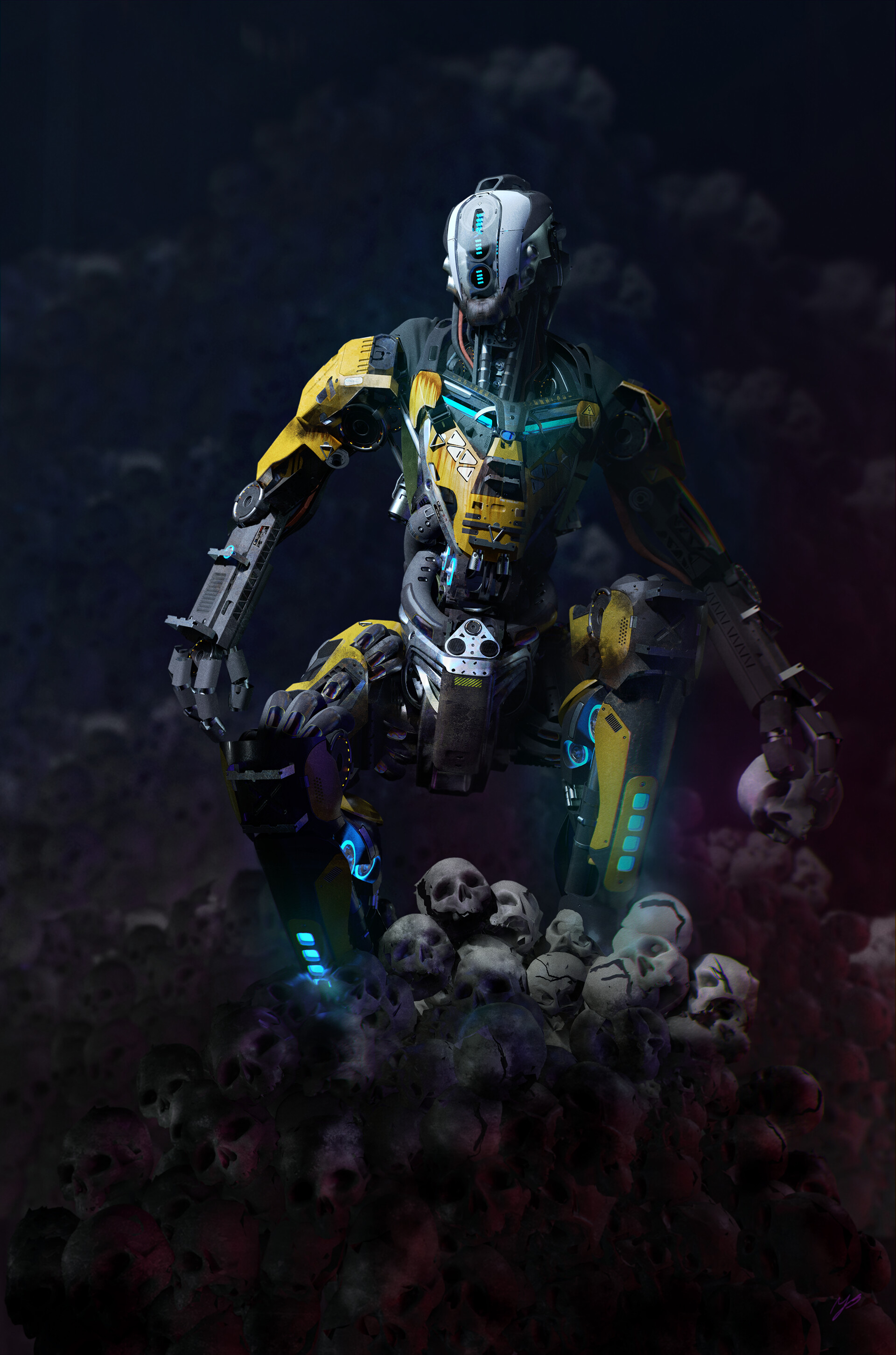 ArtStation - Tusk - Industrial robot