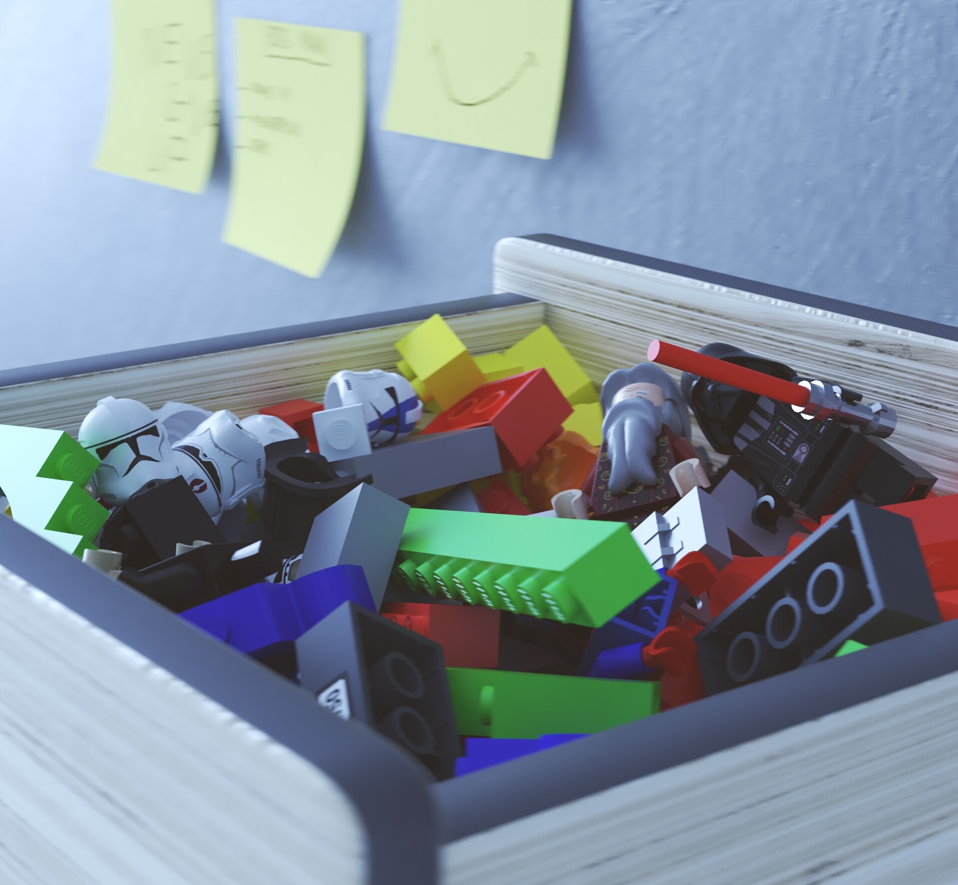 ArtStation - Lego Pieces