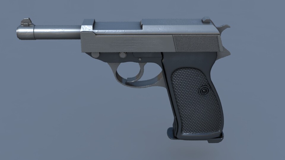 ArtStation - Walther P38