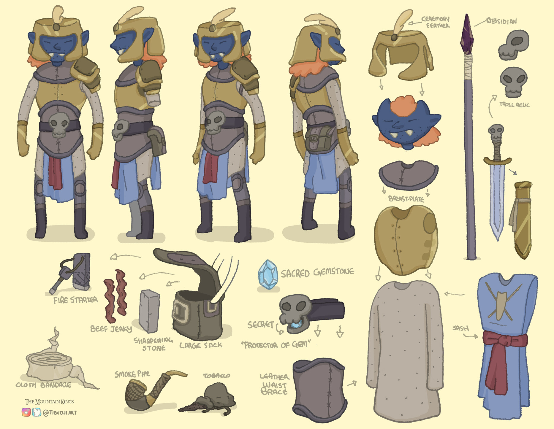 ArtStation - Elite Protector : Character Breakdown