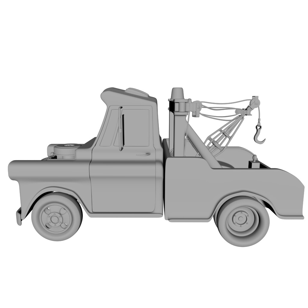 Cars The Movie Mater Drawing