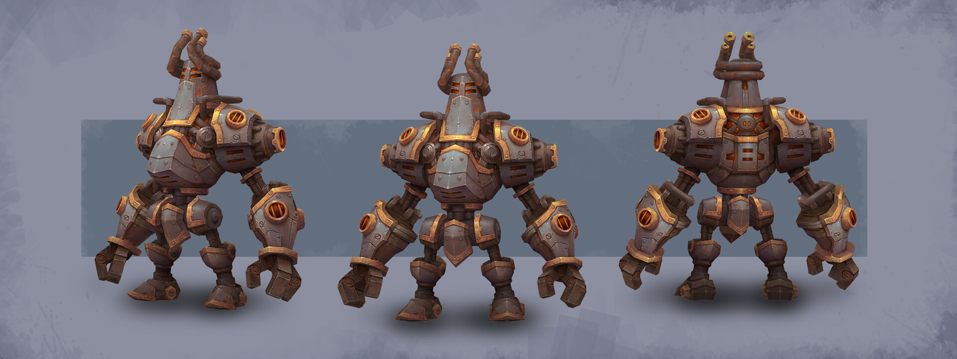 ArtStation - 怪物机器人 Robot Monster