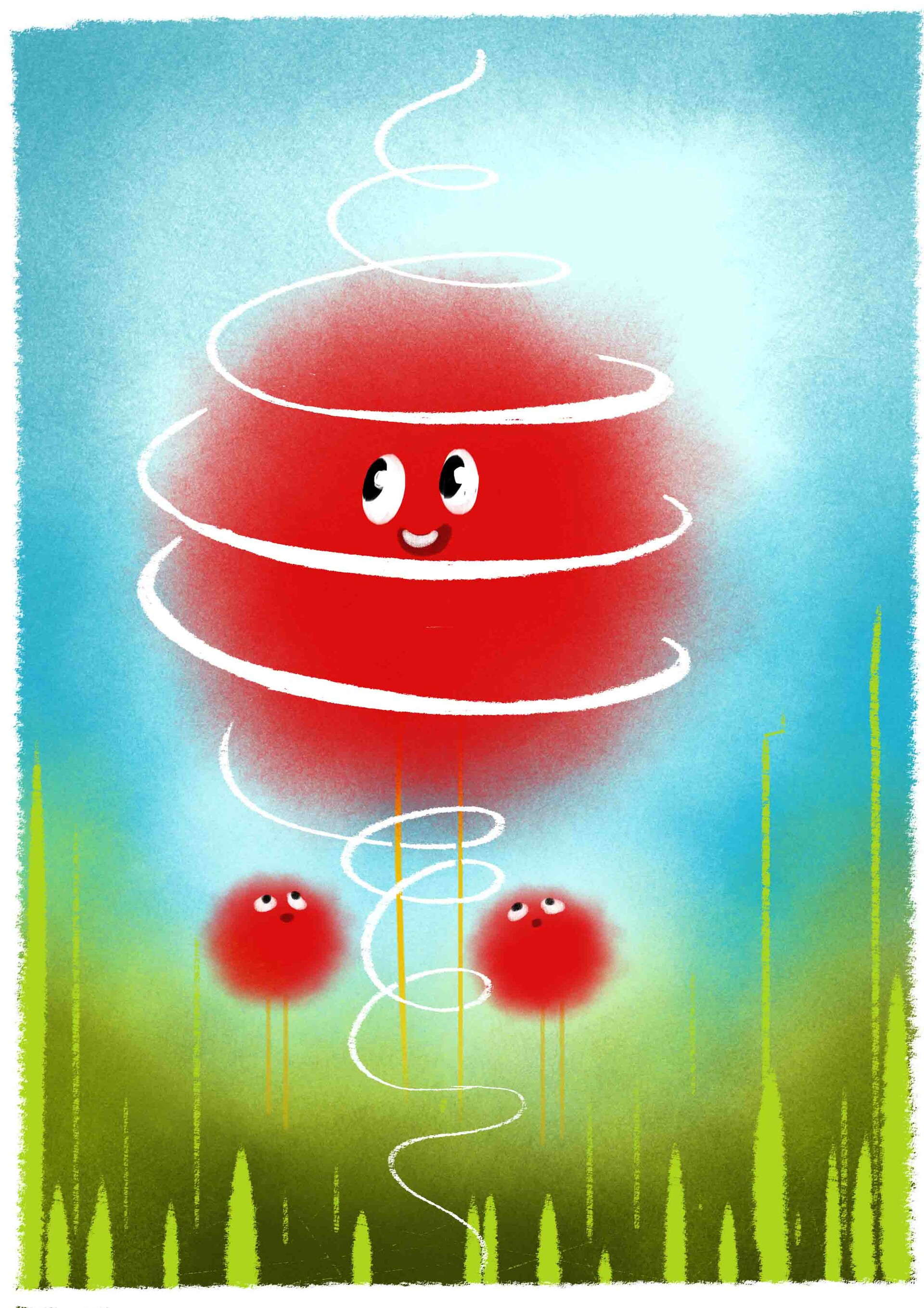 ArtStation - funny red ball character