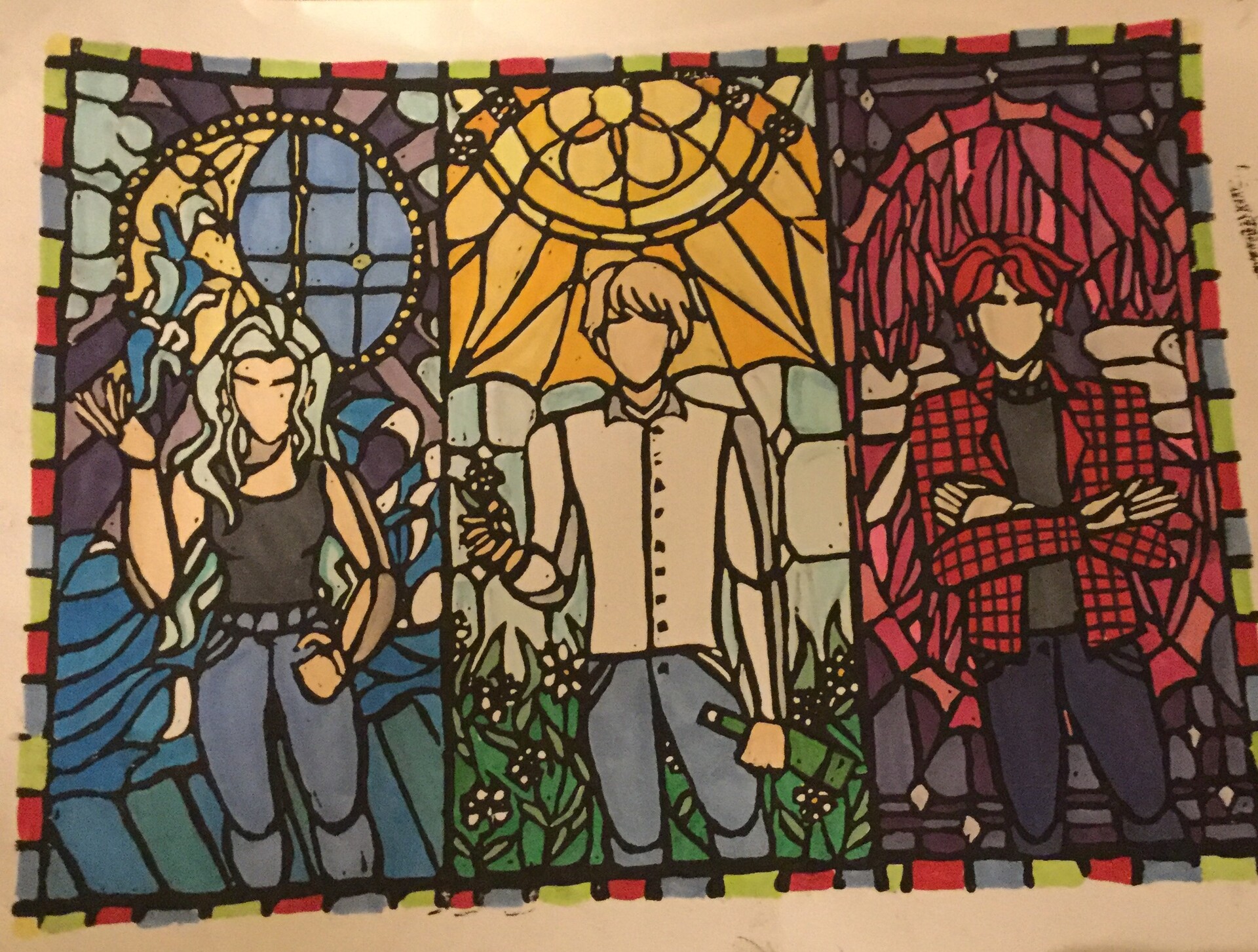 ArtStation - Stained Glass Print