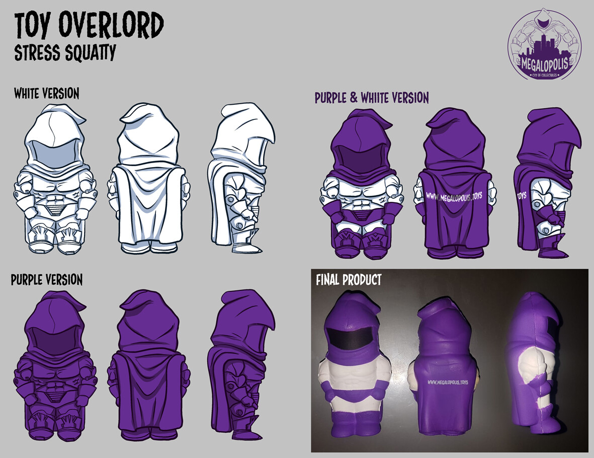 ArtStation - Toy Overlord Squishy