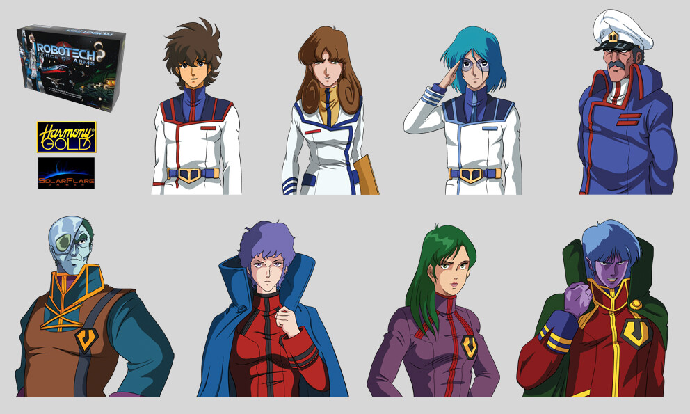 Robotech Macross Characters